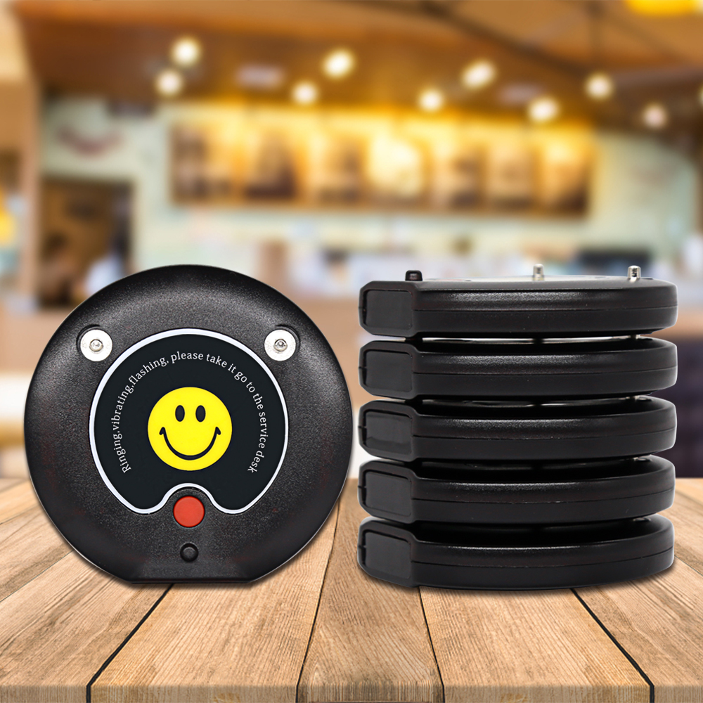 Daytech Restaurant Pager System Rechargeable Portable Paging System for ...